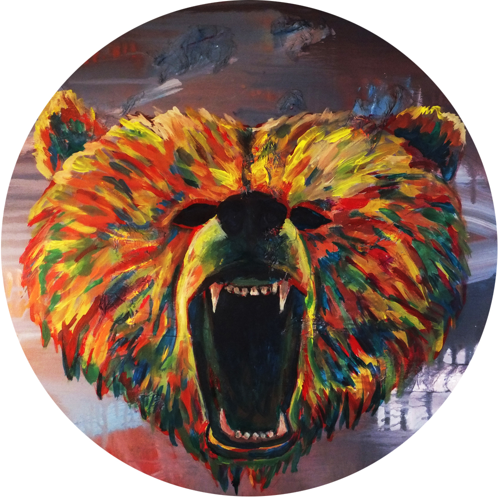 Falling Bear | Callum Clarke Art